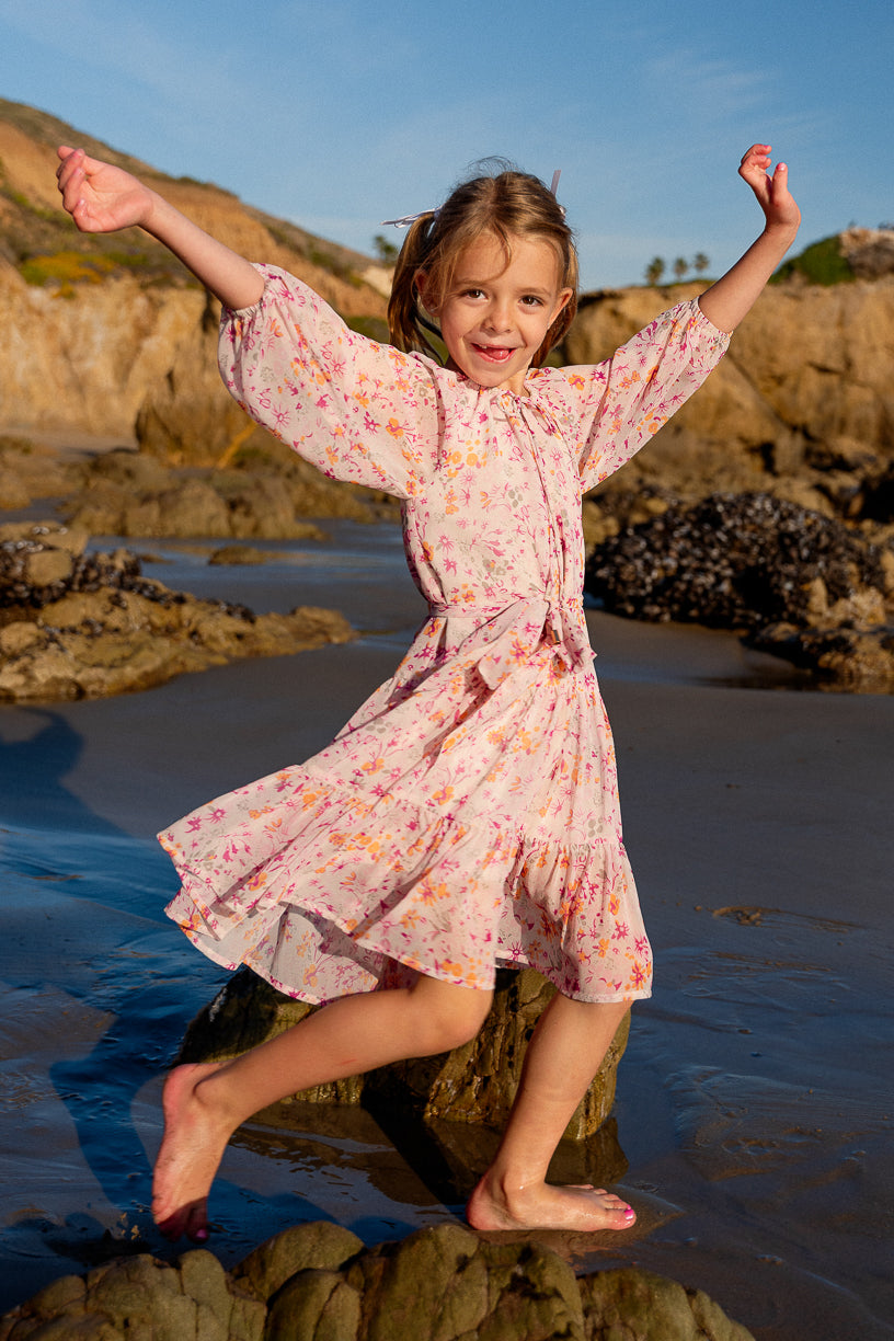 Mini-robe Imogen en Blush